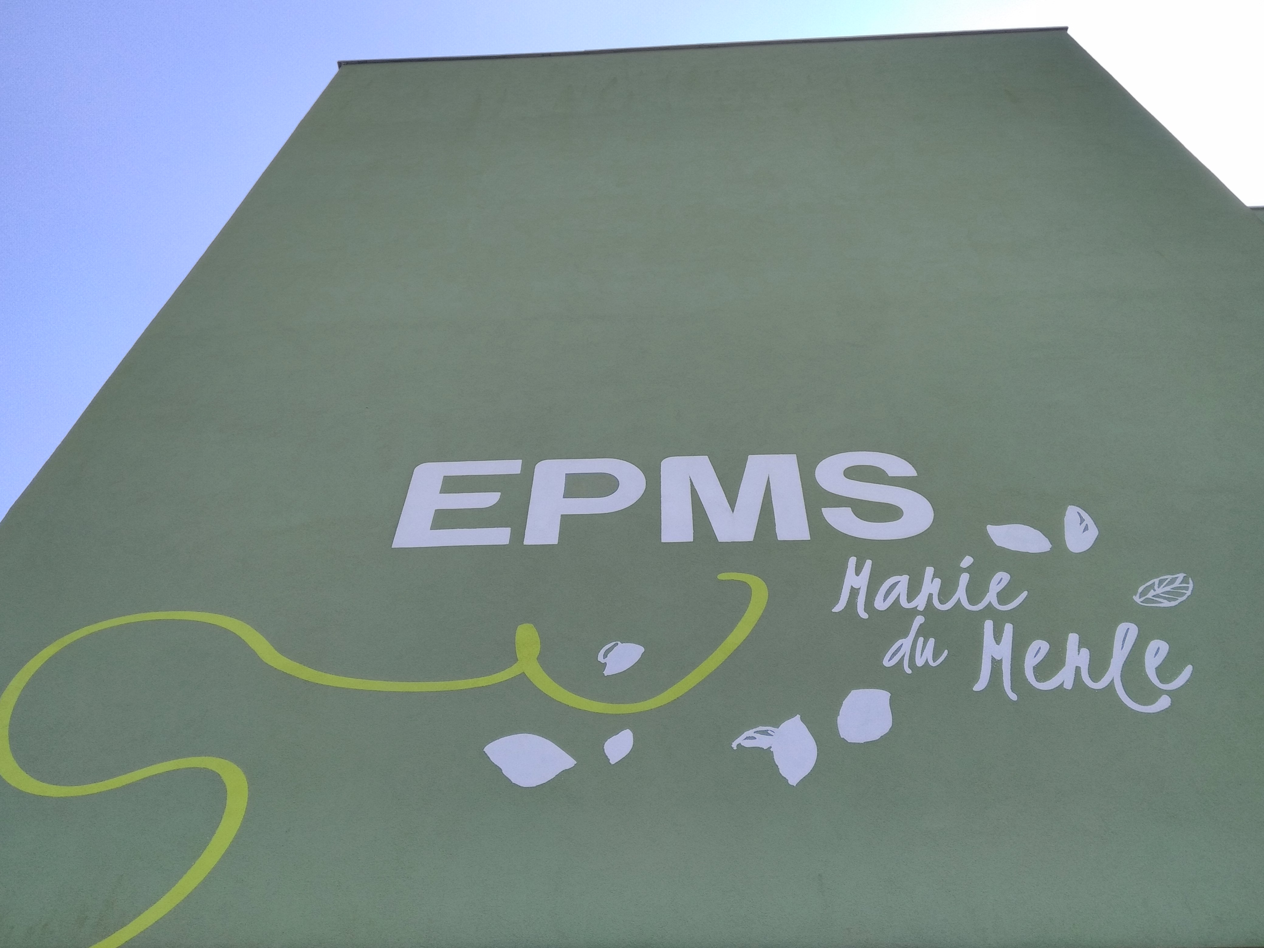2021 EPMS logo façade « EPMS Marie du Merle
